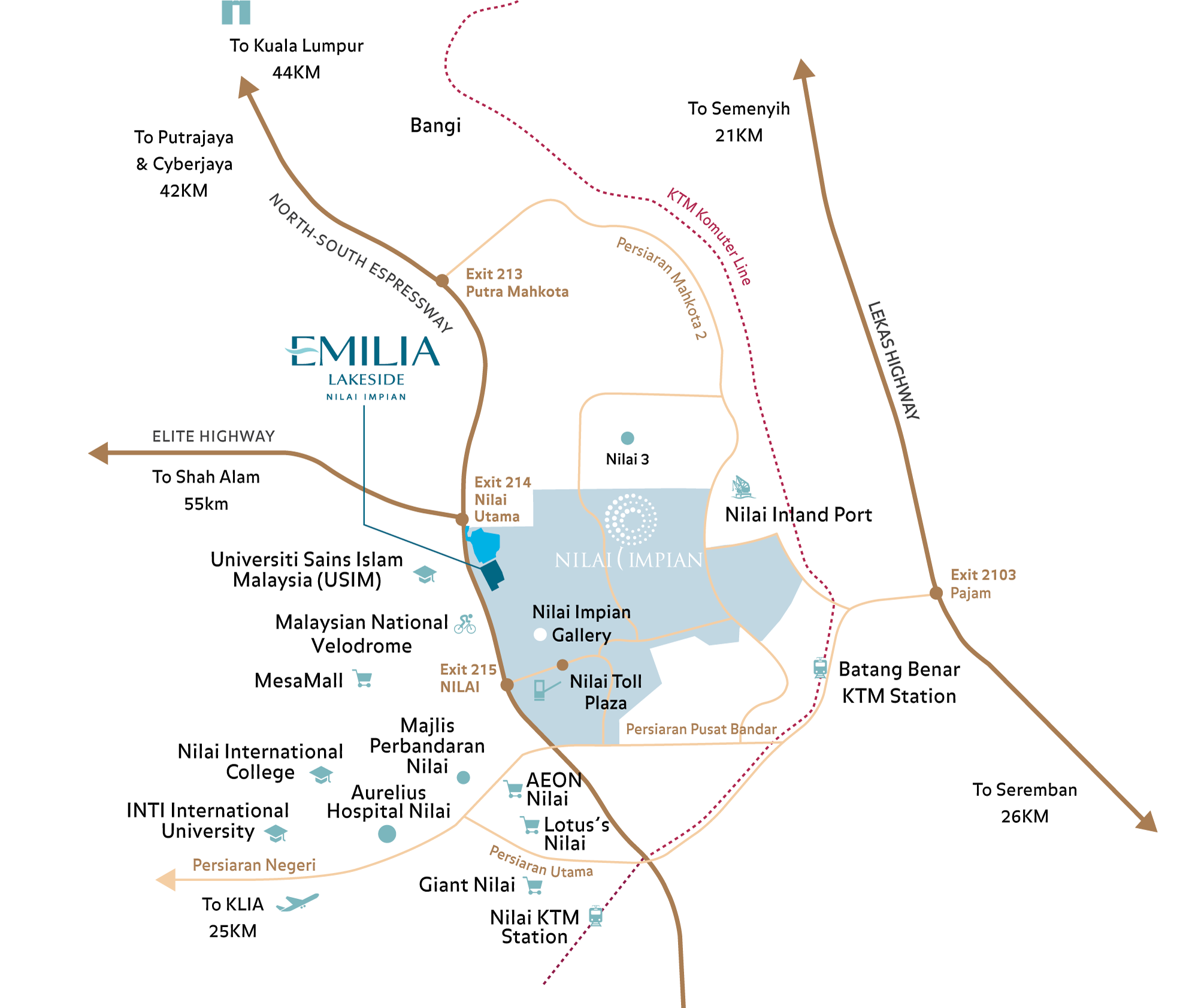 Emilia Lakeside | Sime Darby Property